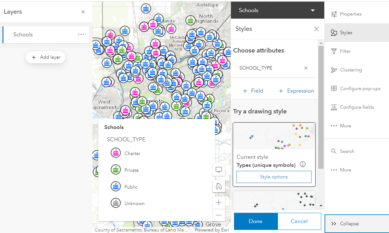 Web Maps and Layer Configuration – jenningsplanet
