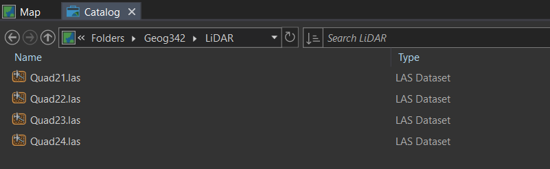 LAS Dataset (Point Cloud) – jenningsplanet